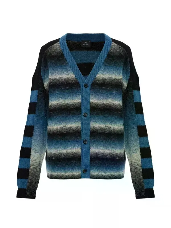 Paul Smith Striped Knit Cardigan