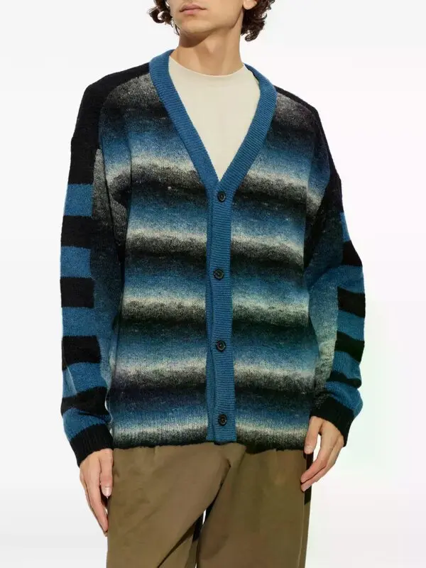 Paul Smith Striped Knit Cardigan