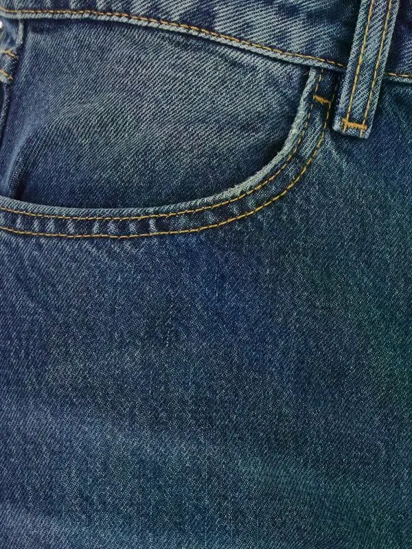 ICON DENIM LOS ANGELES Faded-effect Wide-leg Jeans