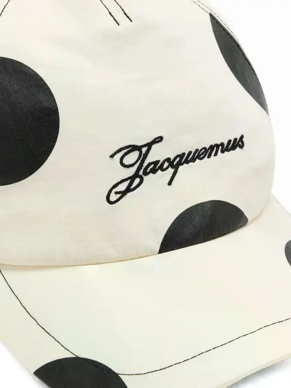Jacquemus La Casquette Baluchon Polka Dot-print Cap