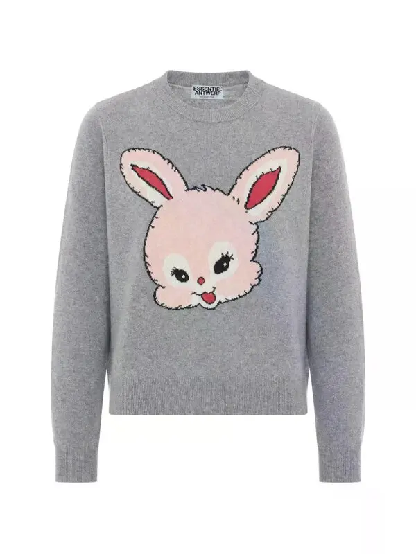 Essentiel Antwerp Rabbit-intarsia Sweater