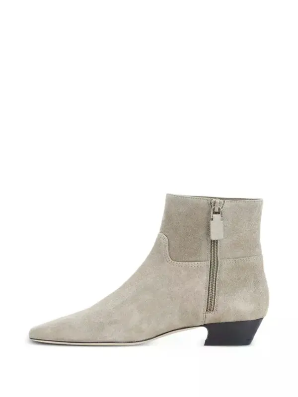 STUART WEITZMAN Stassi Zip Ankle Boots