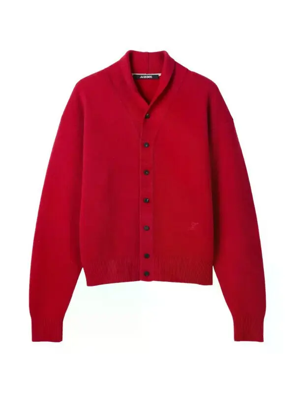 Jacquemus Shawl-collar Knitted Cardigan