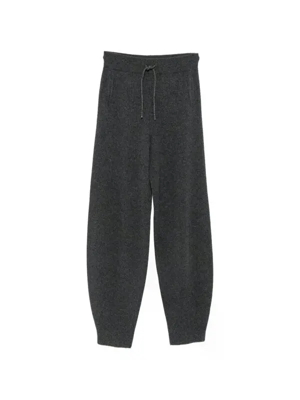 PANICALE Drawstring Ribbed-knit Track Pants