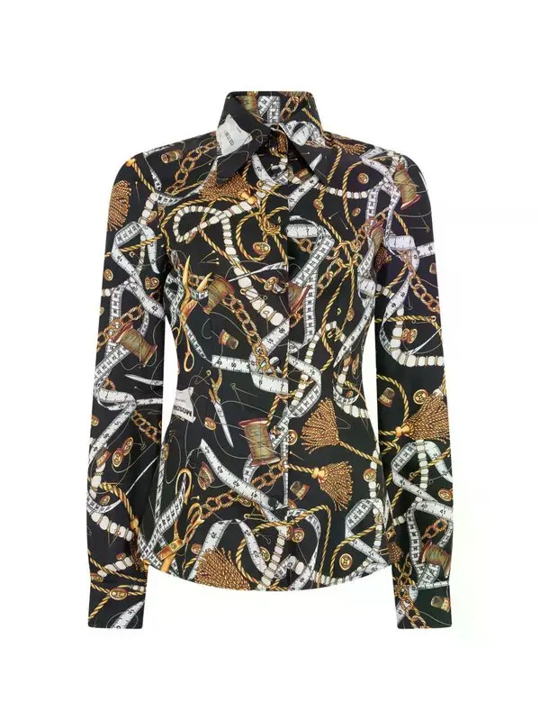 Moschino Chain-print Shirt