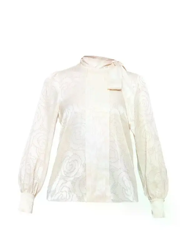 NISSA Satin Viscose Top