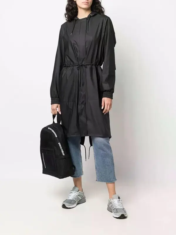 Rains Drawstring Hooded Raincoat