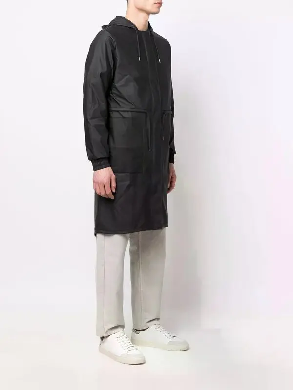 Rains Drawstring Hooded Raincoat