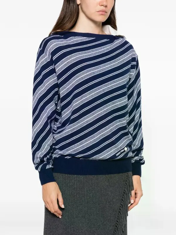 SHUSHU/TONG Stripe-pattern Sweater