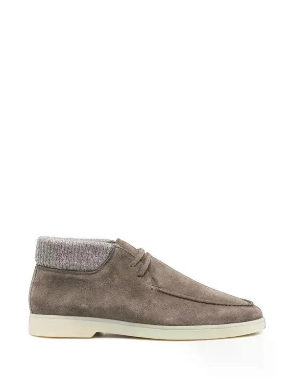AURELIEN Suede Panelled Desert Boots