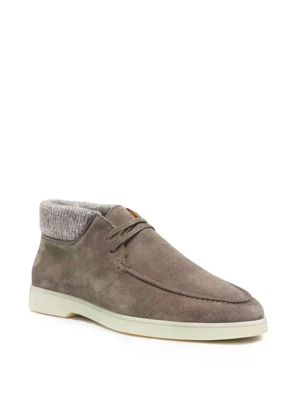 AURELIEN Suede Panelled Desert Boots
