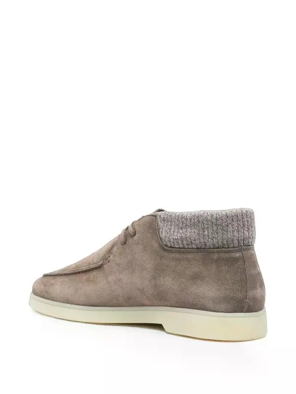 AURELIEN Suede Panelled Desert Boots