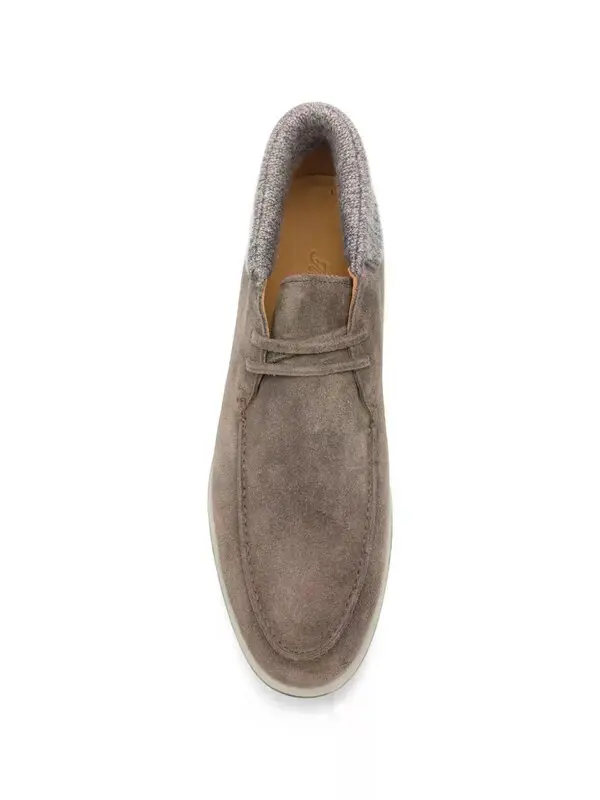 AURELIEN Suede Panelled Desert Boots