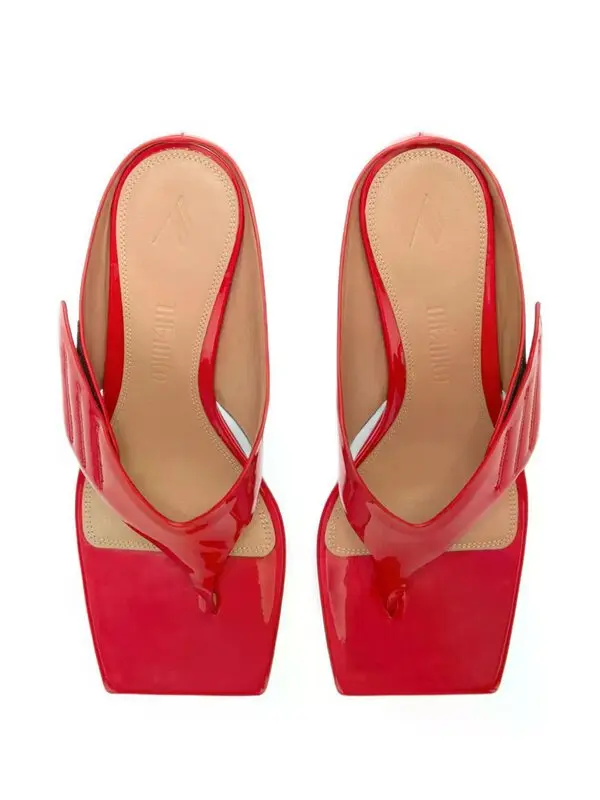 Attico Cheope Square-toe Sandals