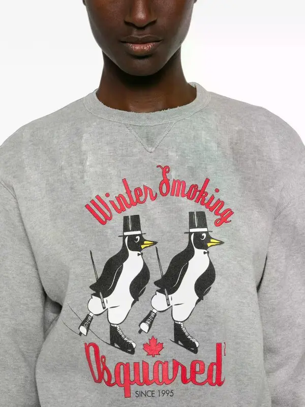 Dsquared2 2000s Graphic-print Sweatshirt