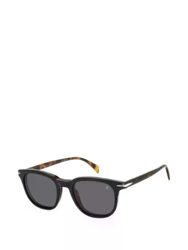 DB EYEWEAR BY DAVID BECKHAM Tortoiseshell-effect Square-frame Glasses