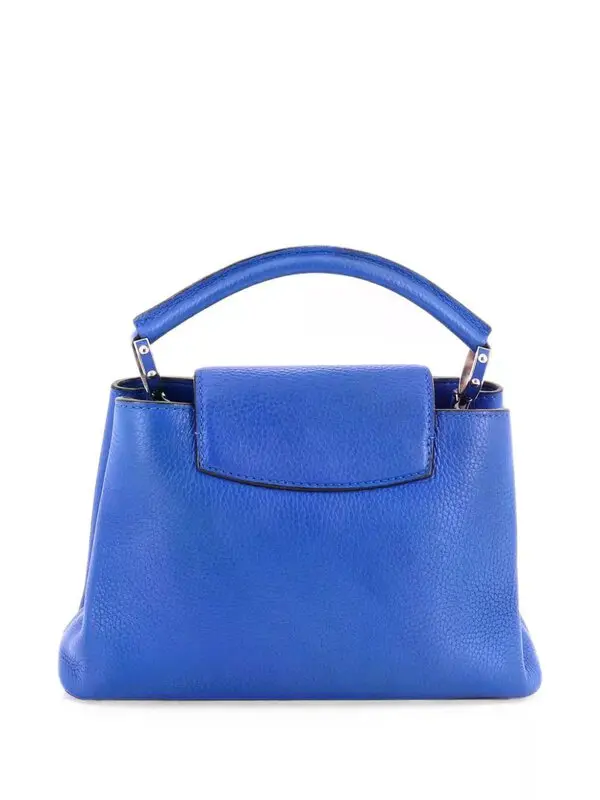 LOUIS VUITTON Capucines Bag Leather Bb Satchel