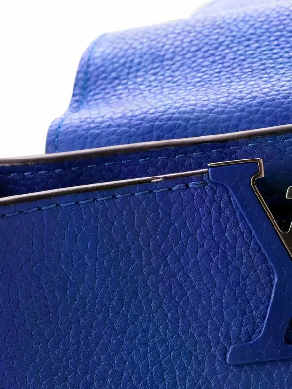 LOUIS VUITTON Capucines Bag Leather Bb Satchel
