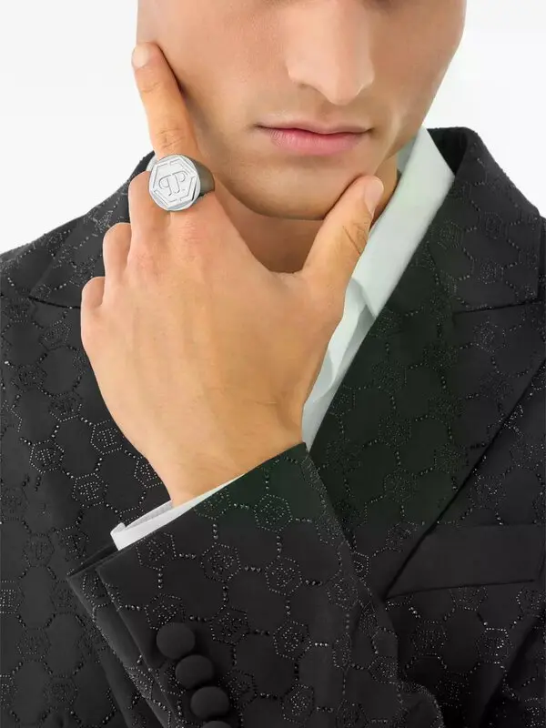 Philipp Plein Edge Hexagonal Ring