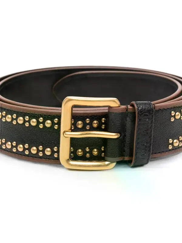 Miu Miu Studded Leather Belt