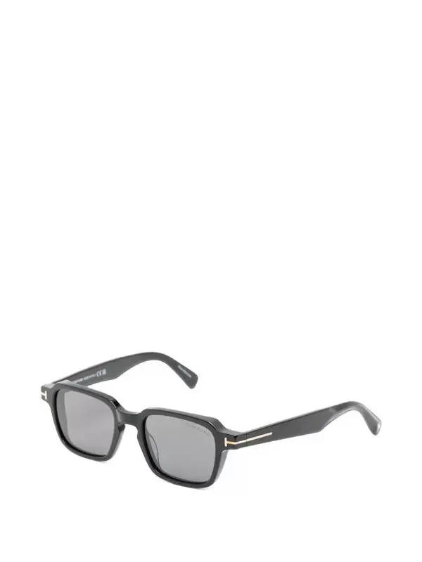 TOM FORD Ezra T-motif Square-frame Sunglasses
