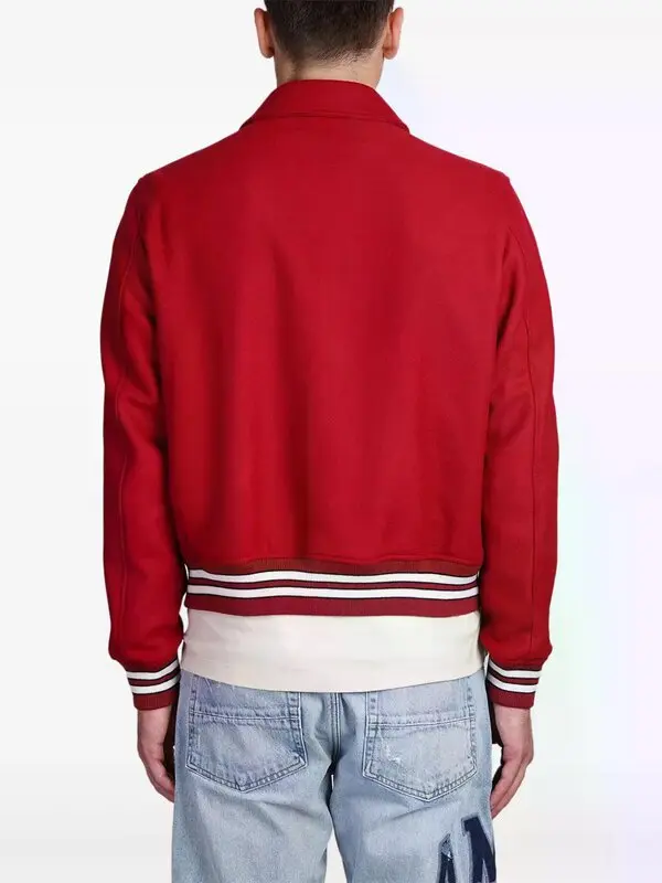 Amiri Logo-at-chest Bomber Jacket