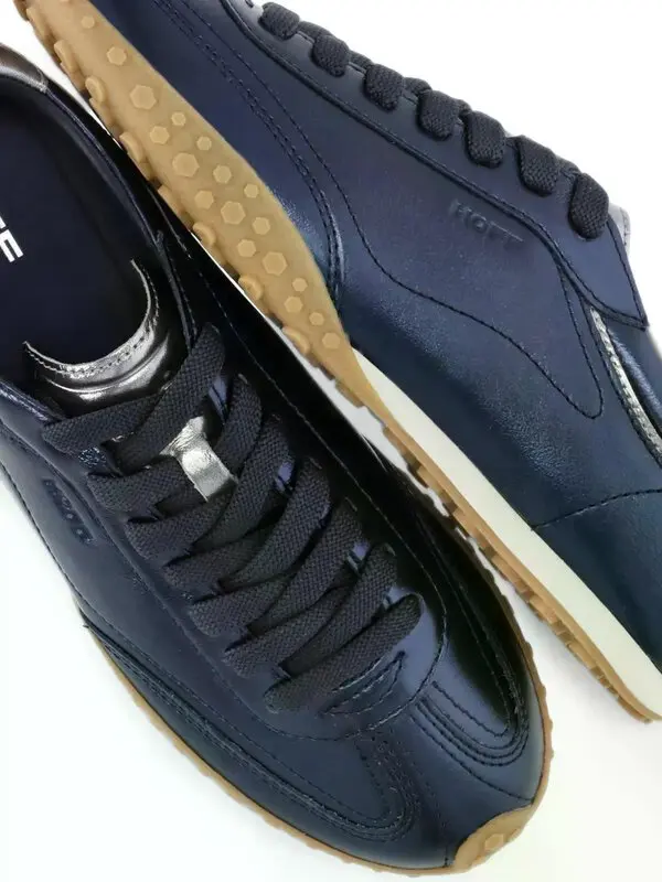 HOFF Metallic-effect Leather Sneakers