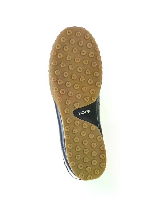 HOFF Metallic-effect Leather Sneakers - Blue