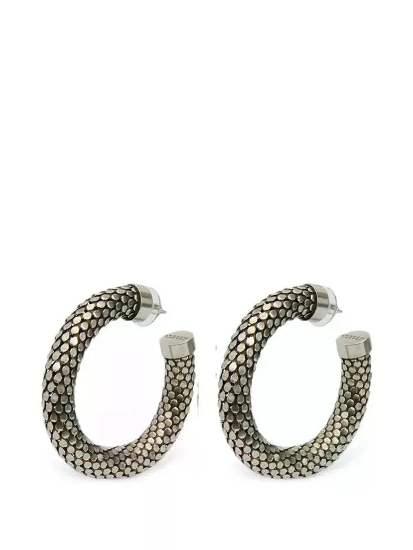 Isabel Marant Étoile Gaia Mesh-effect Hoop Earrings