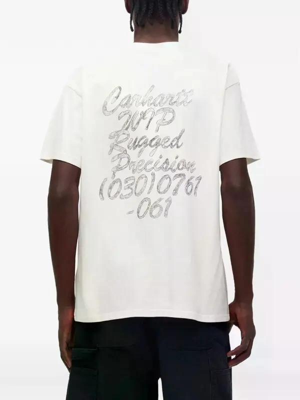Carhartt Work In Progress S/s Hatching Script T-shirt - Neutrals