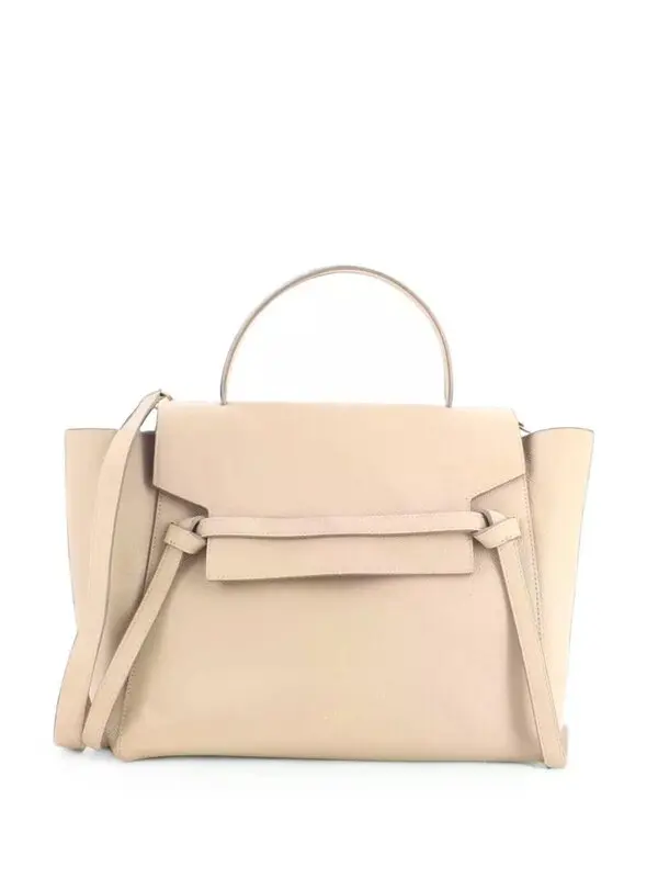 Celine Belt Bag Textured Leather Mini Shoulder Bag