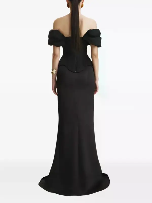 BENEDETTO Off-shoulder Panelled Corset