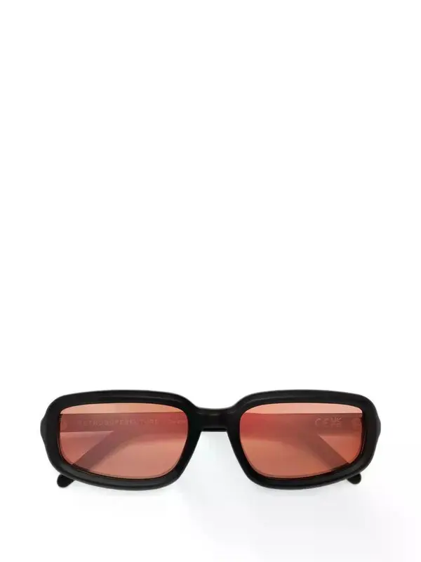 RETROSUPERFUTURE Troll Rectangle-frame Sunglasses - Black