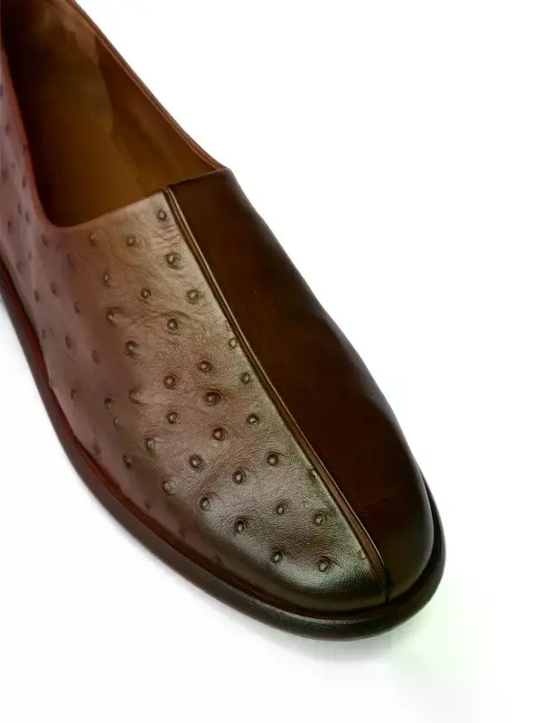 Marsèll Stesa Ostrich-effect Panelled Loafers