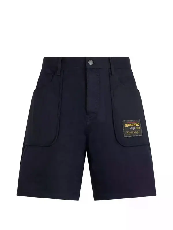 Moschino Logo-patch Shorts