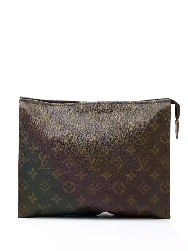 LOUIS VUITTON 1984 Monogram Toiletry Pouch 26 Clutch Bag