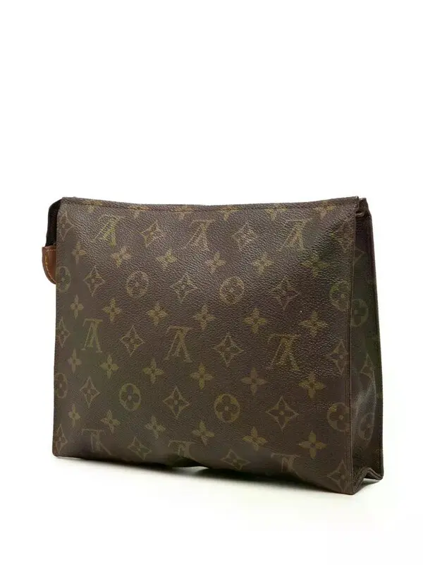 LOUIS VUITTON 1984 Monogram Toiletry Pouch 26 Clutch Bag