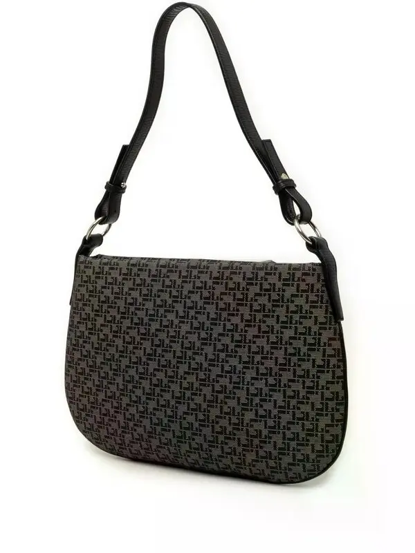 Loewe 2000-2026 Printed Canvas Hobo Bag - Grey