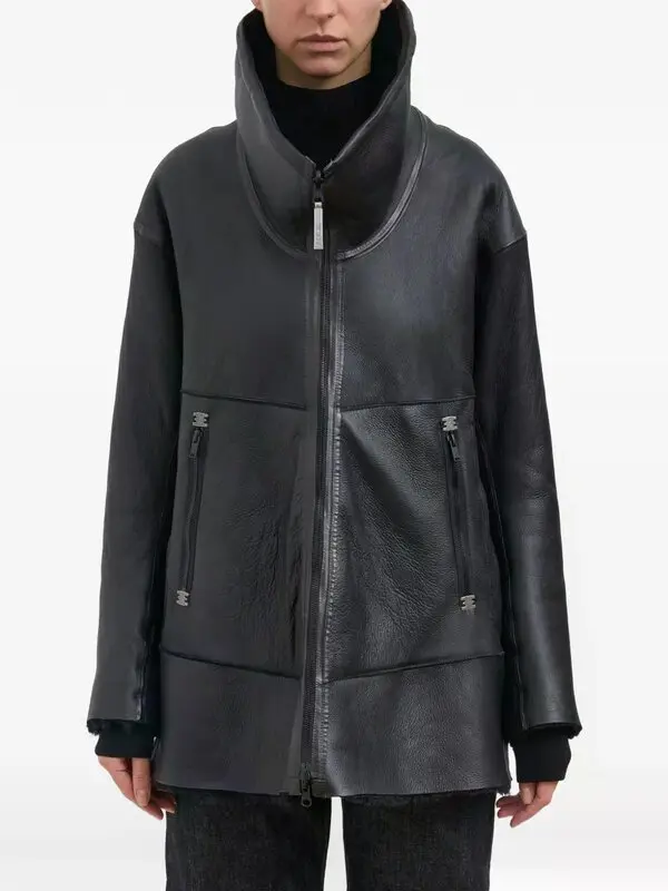 ISAAC SELLAM EXPERIENCE Oversized Sheepskin Coat
