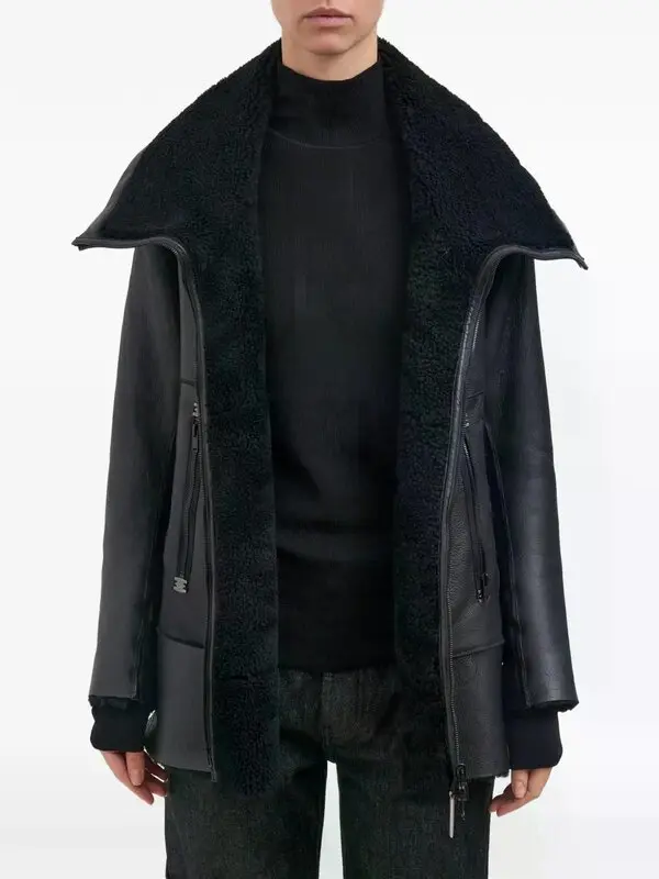 ISAAC SELLAM EXPERIENCE Oversized Sheepskin Coat