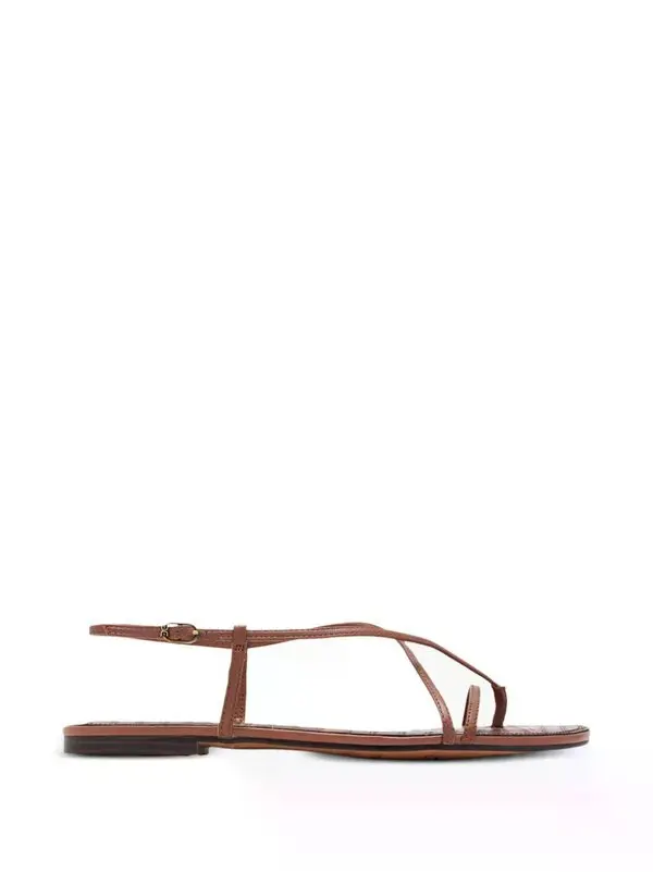 Sam Edelman Calla Strappy Leather Sandals - Brown