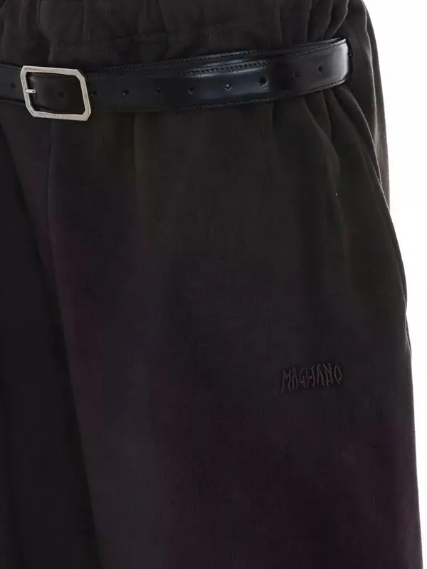 MAGLIANO Provincia Belted Wide-leg Trousers - Brown