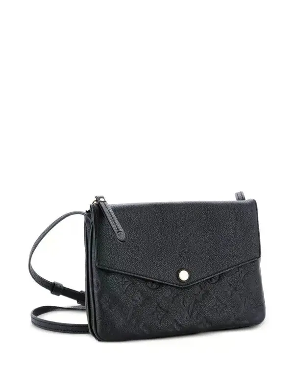LOUIS VUITTON Twice Handbag Monogram Empreinte Leather Crossbody Bag