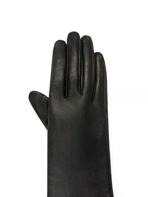 Givenchy Long Gloves In Nappa Leather With Bow