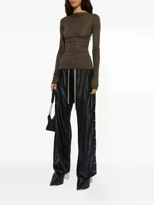 Rick Owens Ls T Sheer Long-sleeved T-shirt - Grey