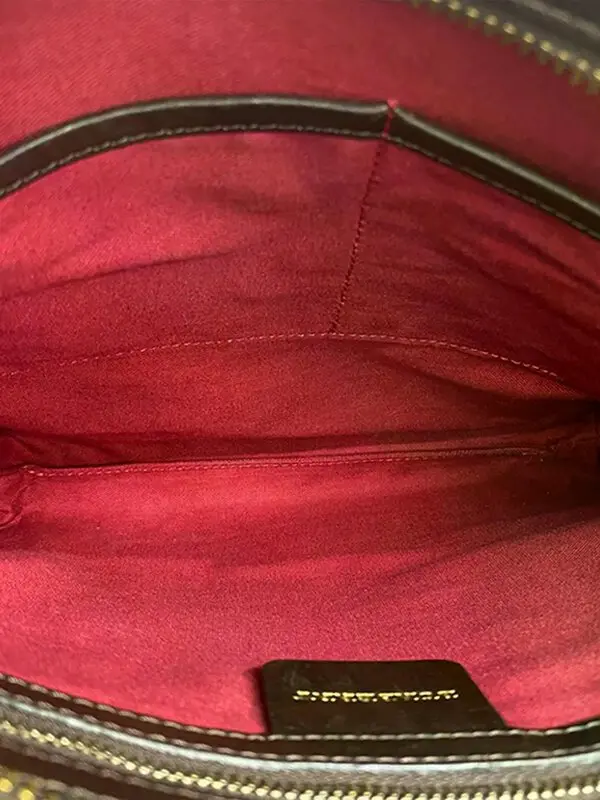 Burberry 2000-2017 Supernova Check Wool Crossbody Bag