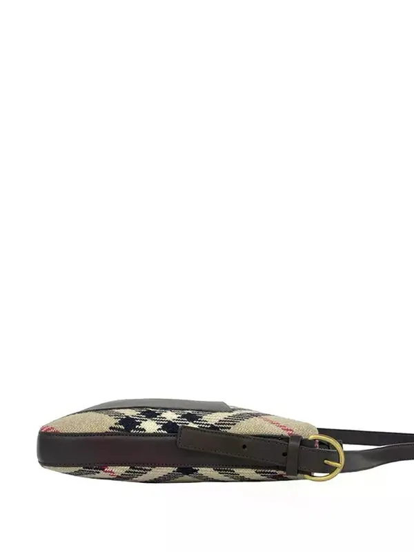 Burberry 2000-2017 Supernova Check Wool Crossbody Bag