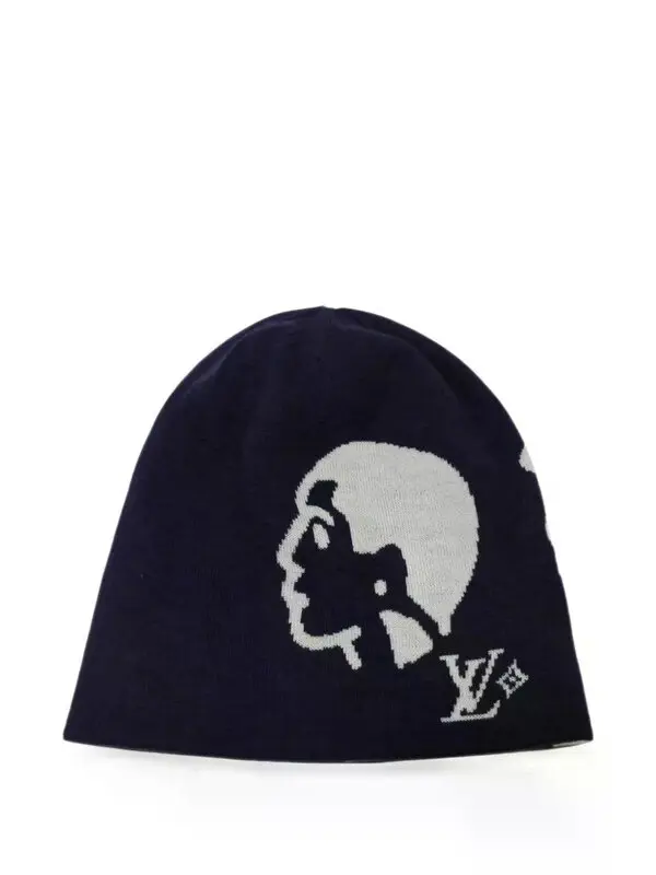 LOUIS VUITTON Bonnet Faces Beanie Hat