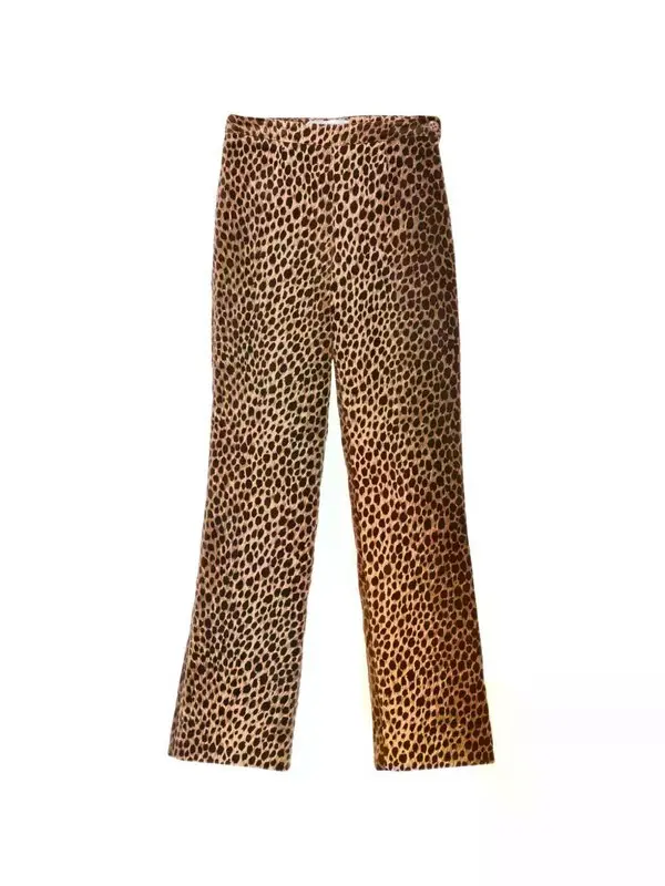 Dolce & Gabbana 2000s Leopard-print Trousers