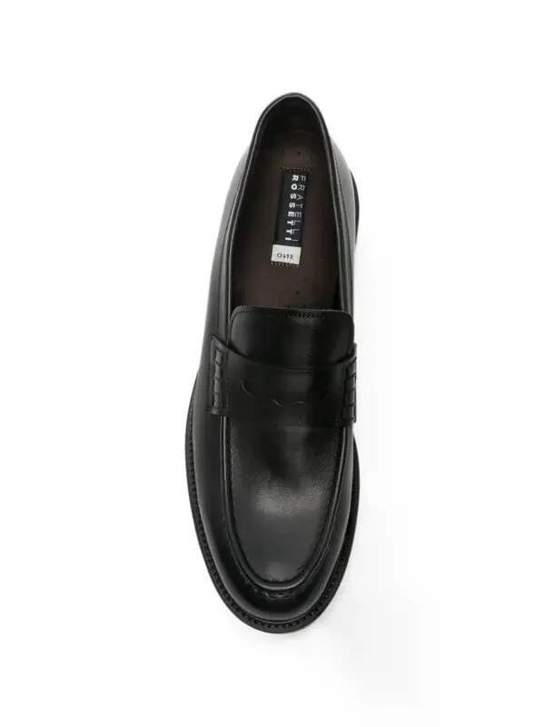 Fratelli Rossetti Lug-sole Penny-slot Loafers